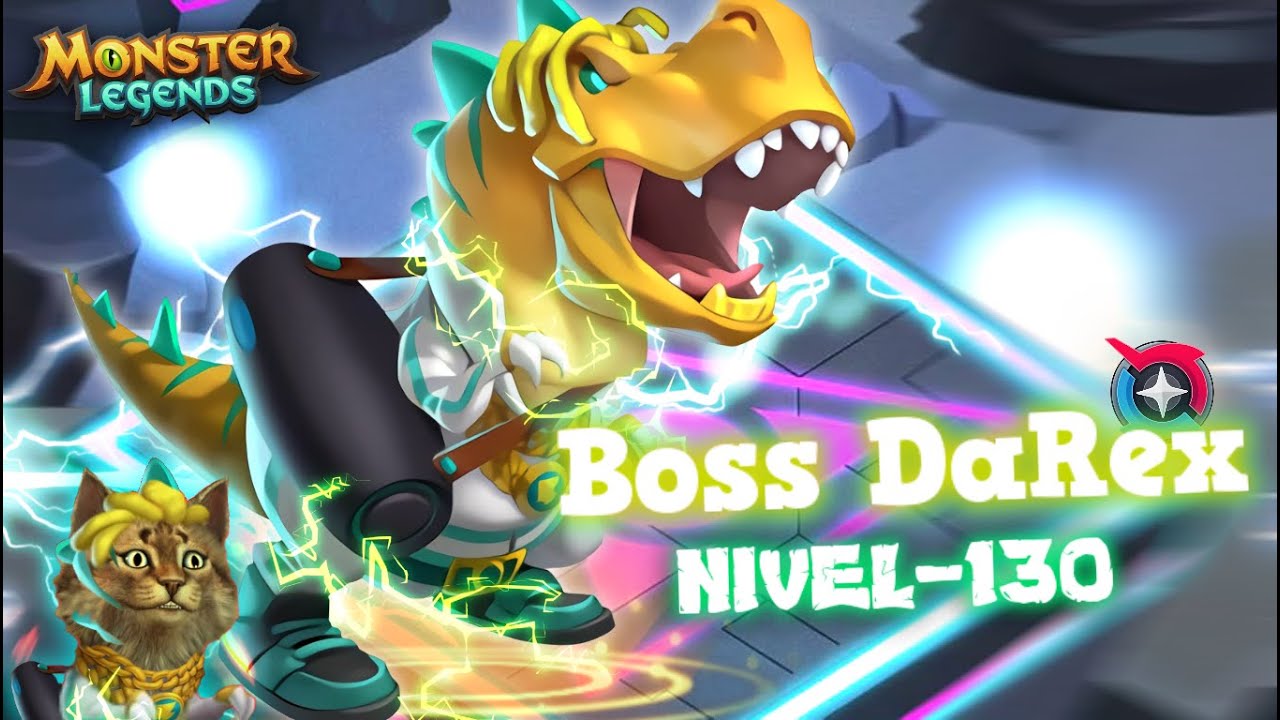 Boss DaRex🦖 (LV 130 con TALENTO) EL DINOSAURIO TANQUE FACHERO 🤘 ...