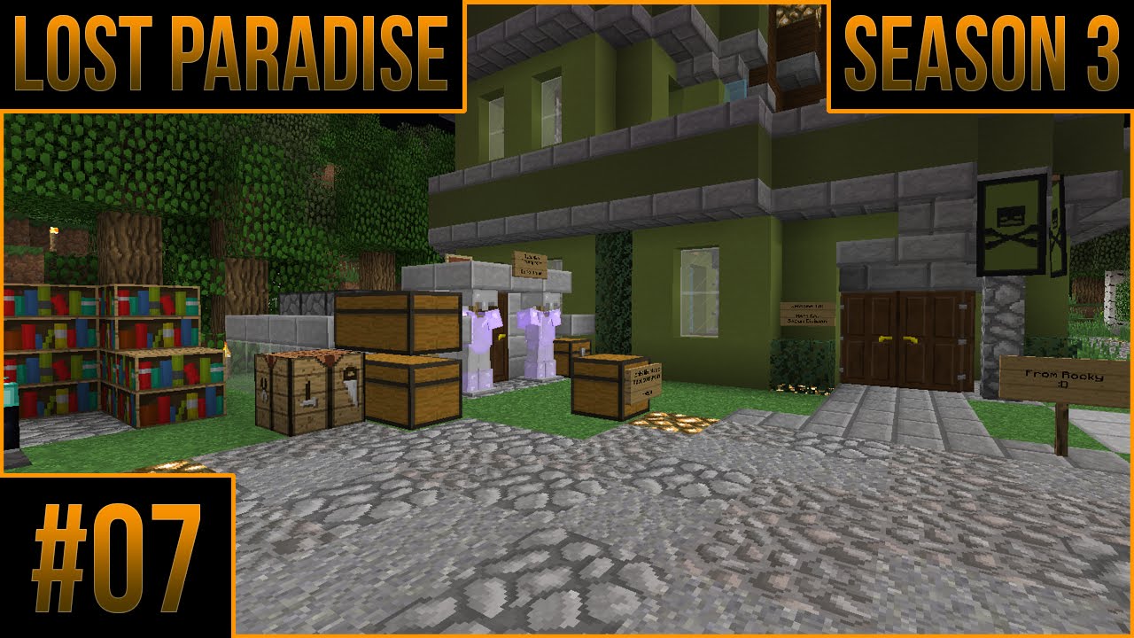MineCraft Lost Paradise - Season 3 | Ep.7 | Discussions | Let's Play ...