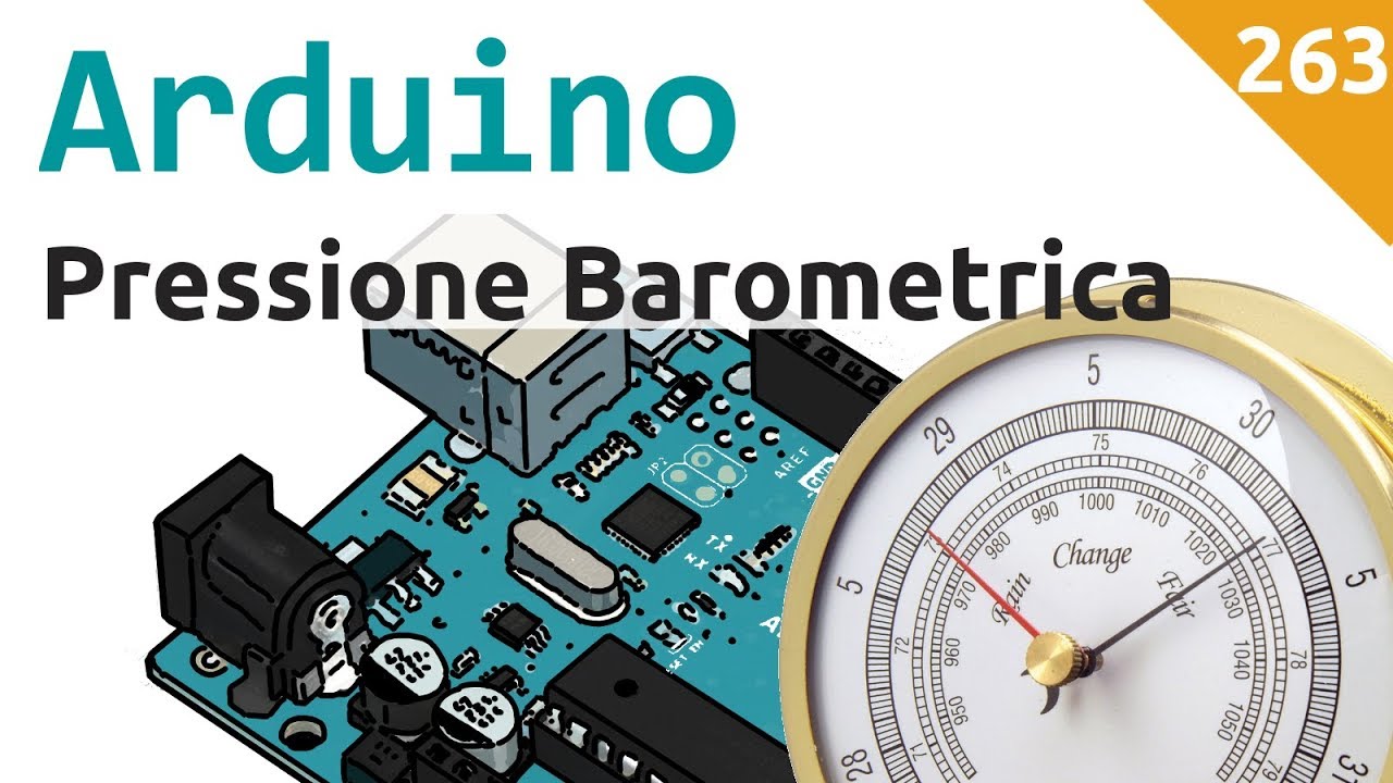 Rilevare la pressione barometrica con MPL115A1 e Arduino - Video 263 ...