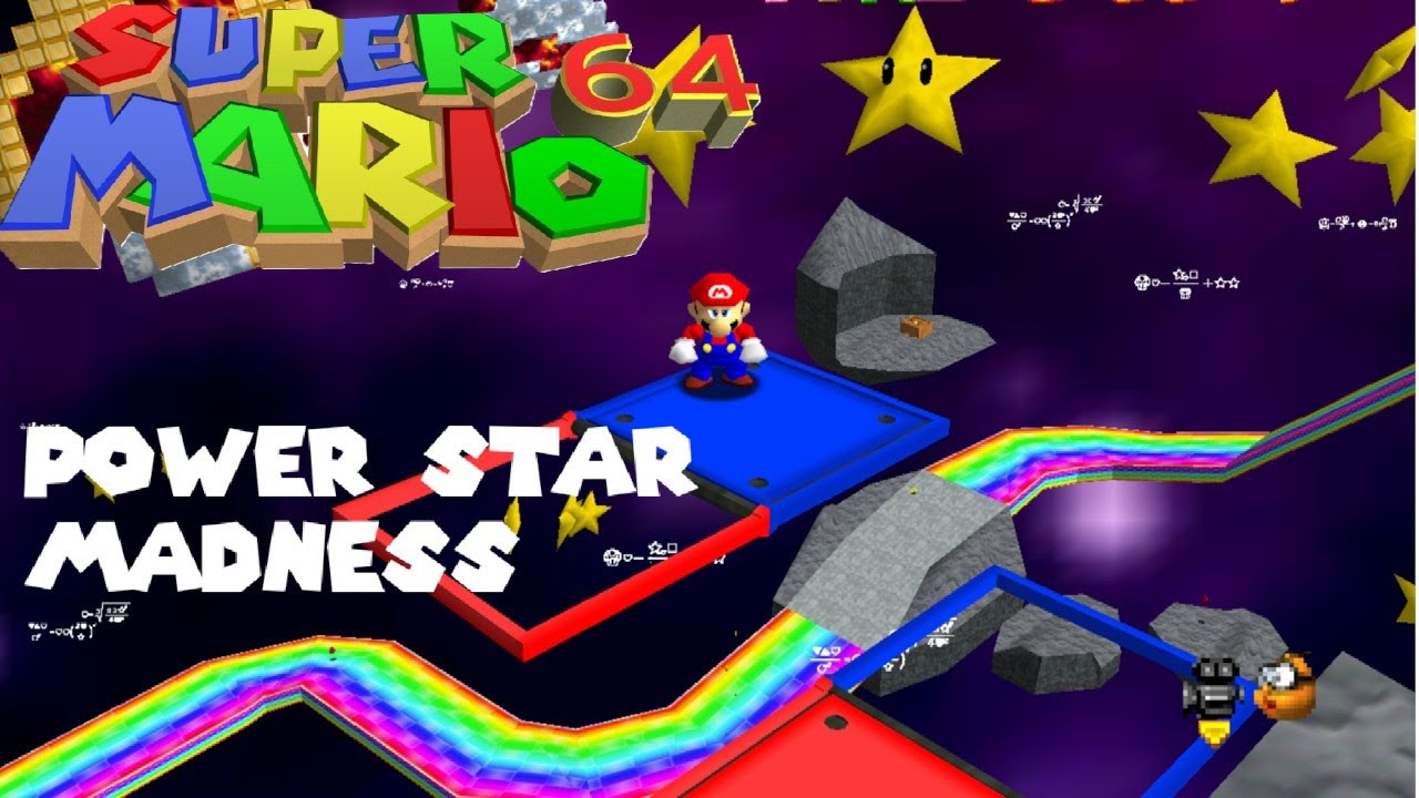 Super Mario 64 – Power Star Madness | Custom Levels Highlights - YouTube