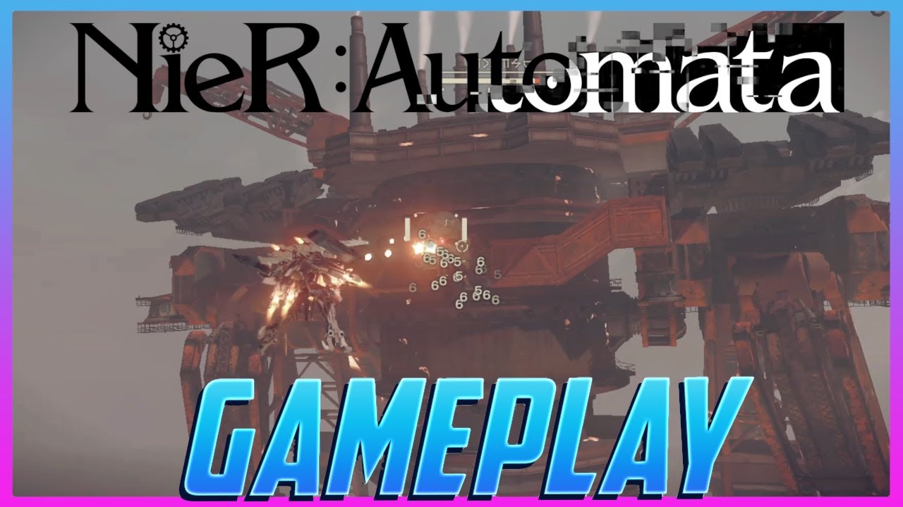 Nier Automata PS NOW Gameplay - YouTube