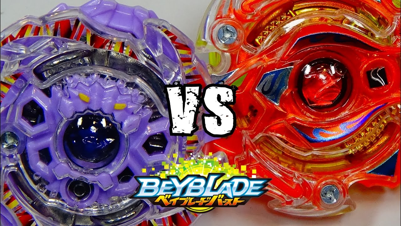 Beyblade Burst BATTLE!! Beast Behemoth H.H. vs Inferno Ifrit M.L ...