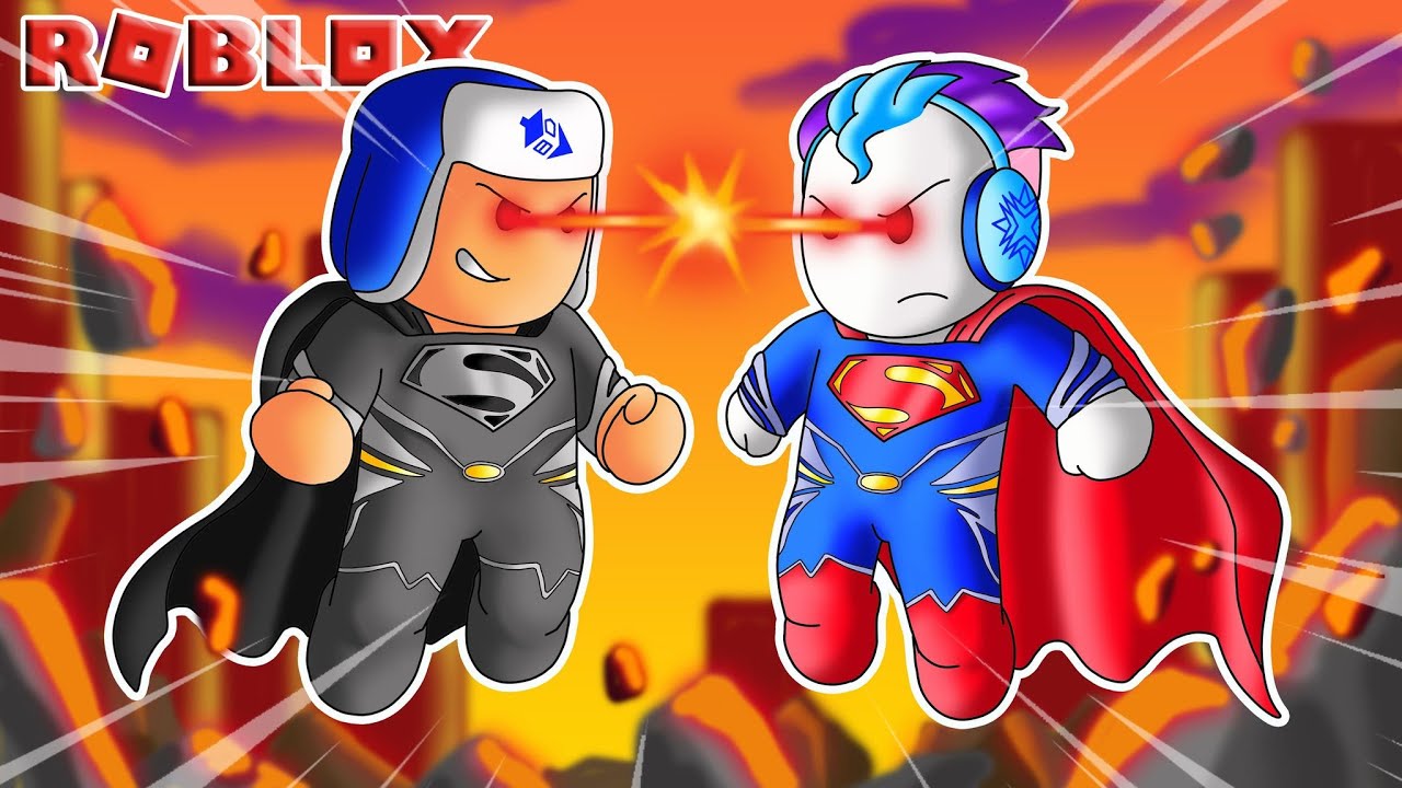 PERTARUNGAN SUPERMAN BAIK VS SUPERMAN JAHAT DI ROBLOX!! - YouTube