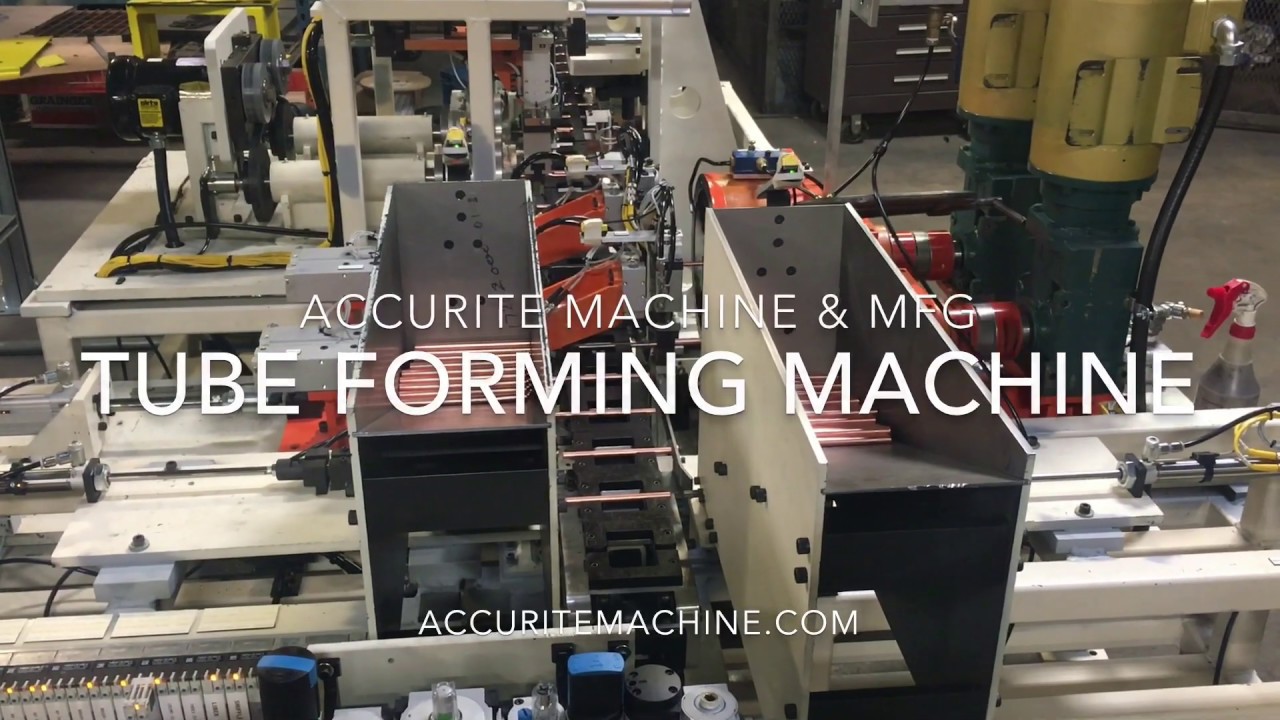 Tube Forming Machine - YouTube