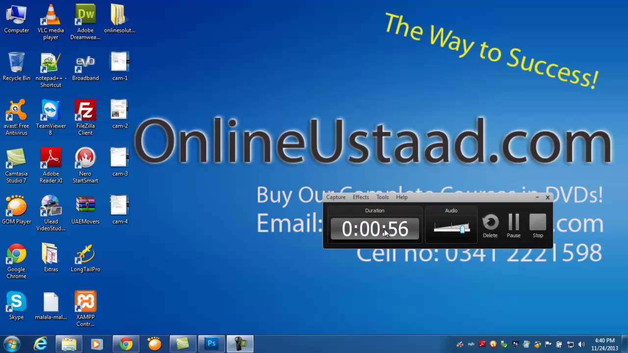 Camtasia Video Recording Tutorials In Urduhindi Part 9 Final Youtube