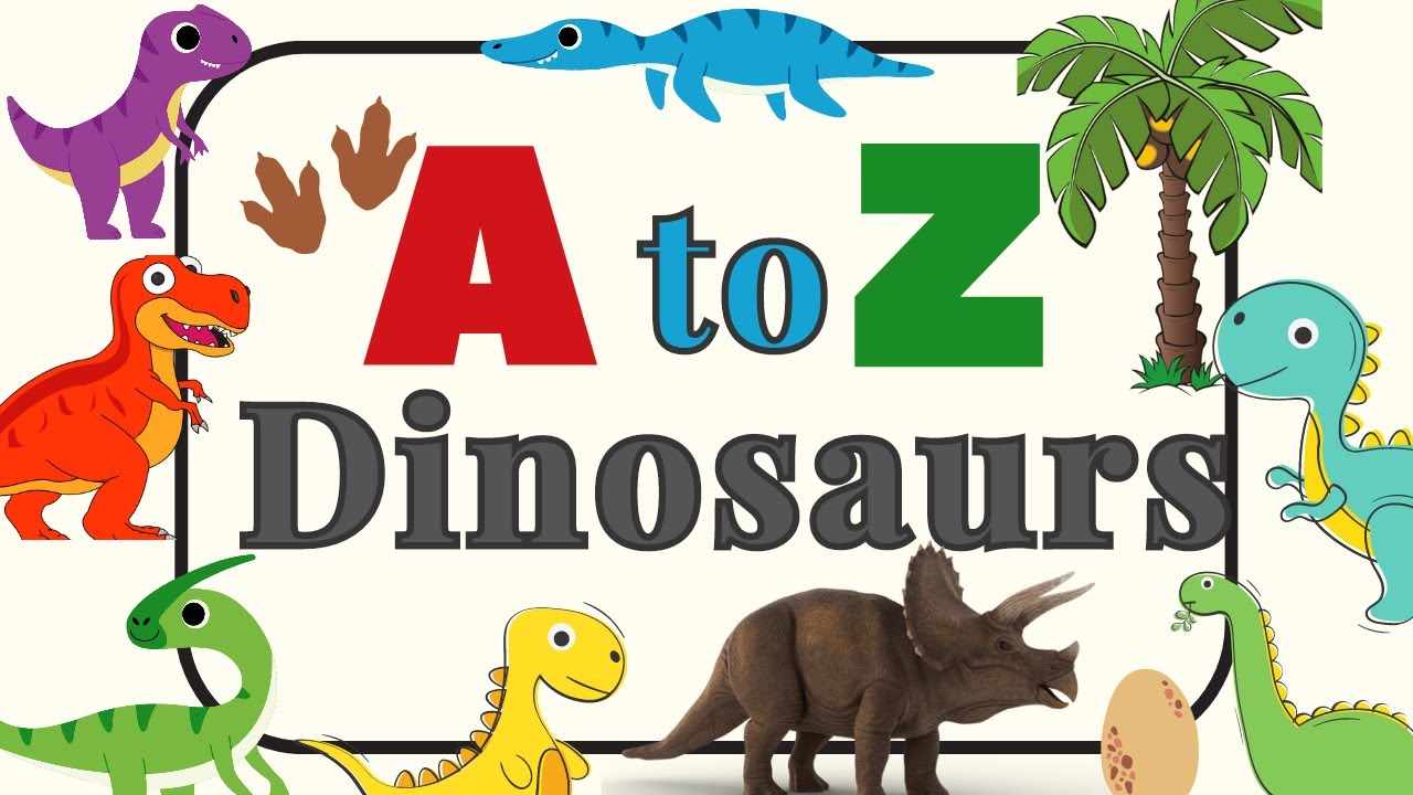 Dinosaur Names from A to Z | Unveiling the Prehistoric Alphabet ...