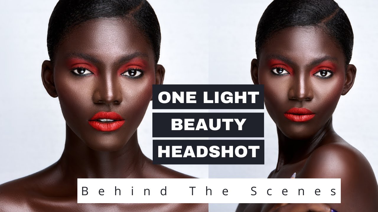 One Light Series: One Light Beauty Shoot - in a Small Home Studio ...