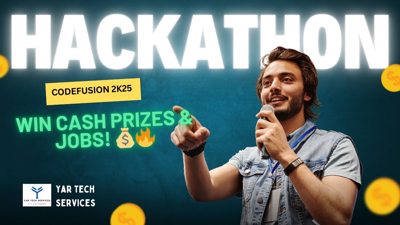 🚀 Codefusion Hackathon 2K25 | Win Cash Prizes & Jobs! 💰🔥 Register Now ...