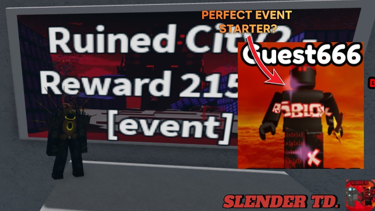 I played Slender TD and its amazing and here is the... BEST EVENT ...