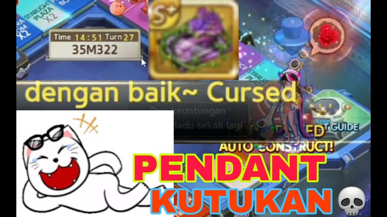 PENDANT KUTUKAN CURSE ROSE INVITATION CARD 💀 LINE LET'S GET RICH - YouTube