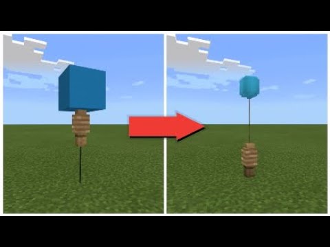 How to make a balloon in minecraft ps4 - YouTube