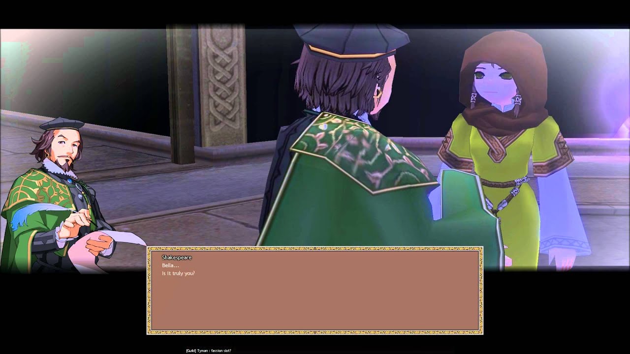 Mabinogi G16 Mainstream: Bella tricks Shakespeare - YouTube