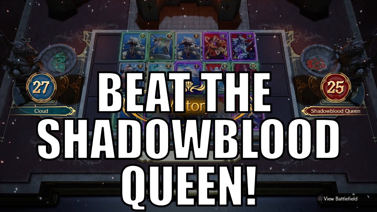 How To BEAT the Shadowblood Queen! Deck & Board Queen's Blood Final ...