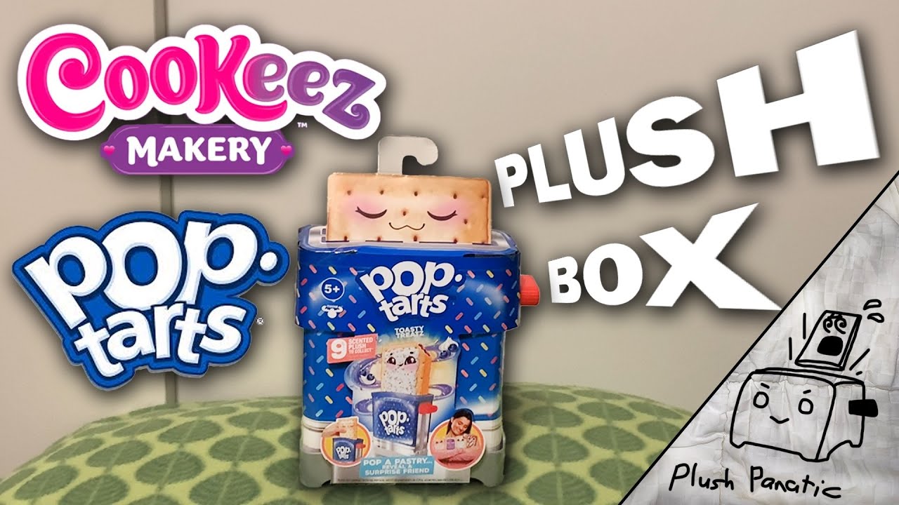 PLUSH BOX OPENING: Cookeez Makery Pop Tarts - YouTube
