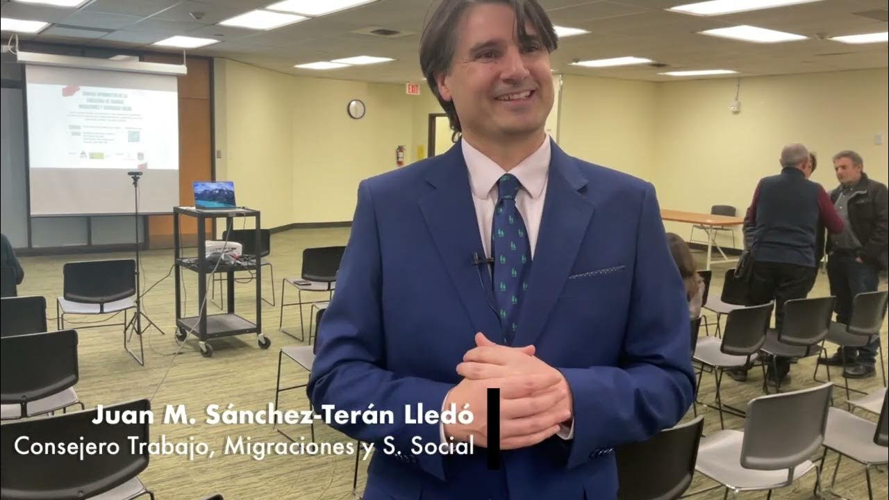 Juan Manuel Sánchez-Terán Lledó, Consejero de Trabajo, Migraciones y Seguridad Social en Canadá ...