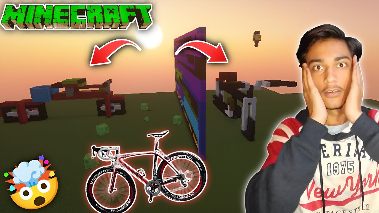 CAN WE MADE A PERFECT CYCLE | CYCLE BUILD BATTLE IN MINECRAFT - YouTube