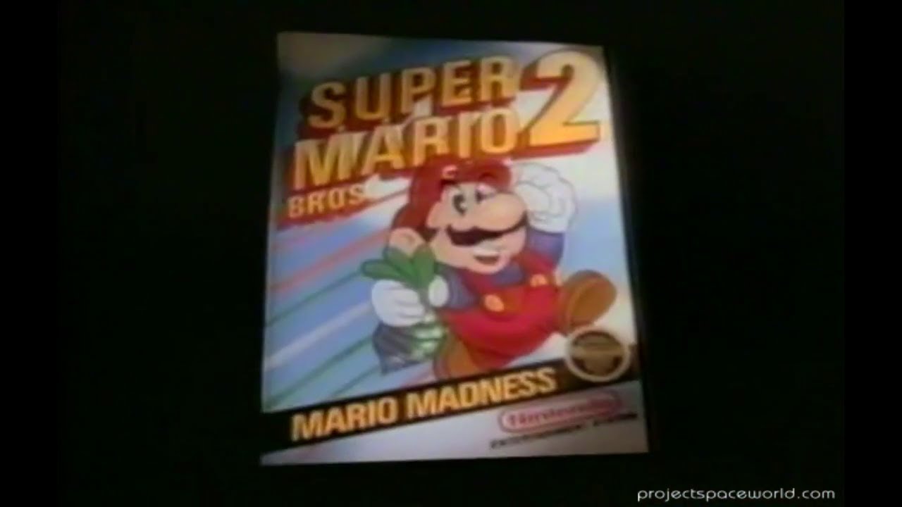 Latin American (Mexican) Super Mario Bros. 2 Commercial (NES, 1989 ...