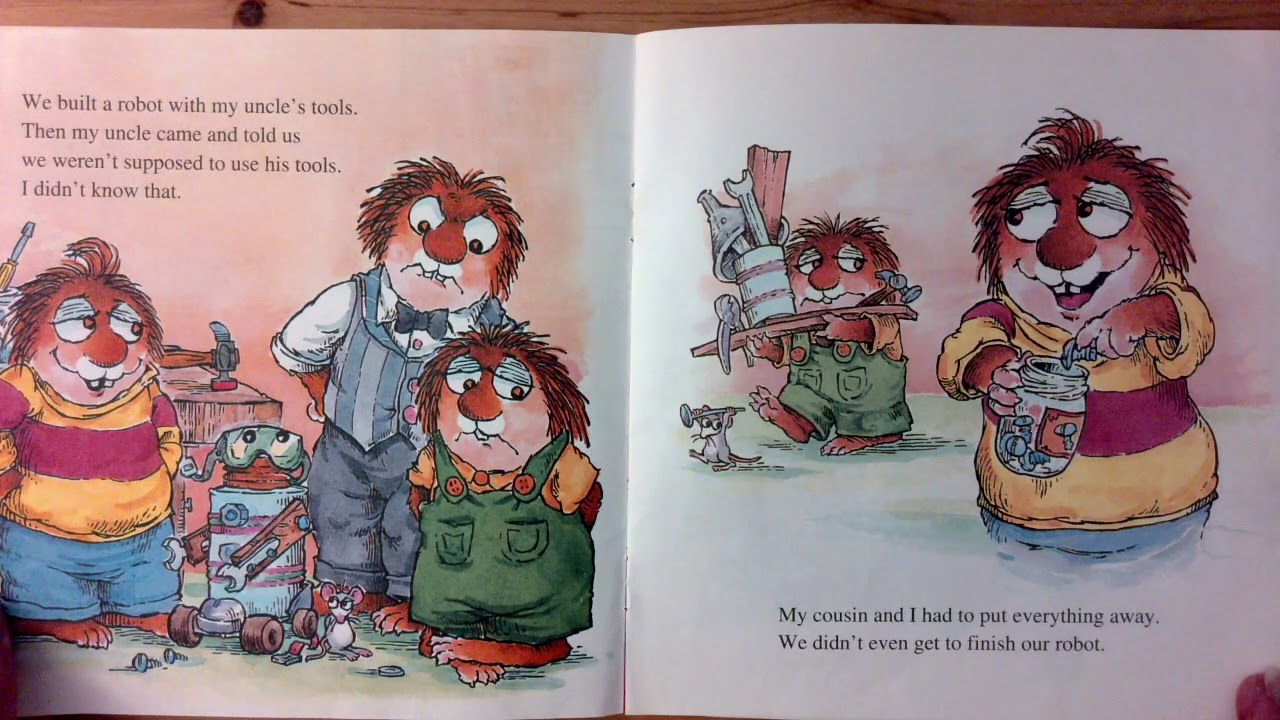 JUST ME AND MY COUSIN, by Gina and Mercer Mayer - YouTube