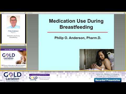 Interview with Philip Anderson | Medication Use During Breastfeeding | GOLD Lactation 2020 Speaker