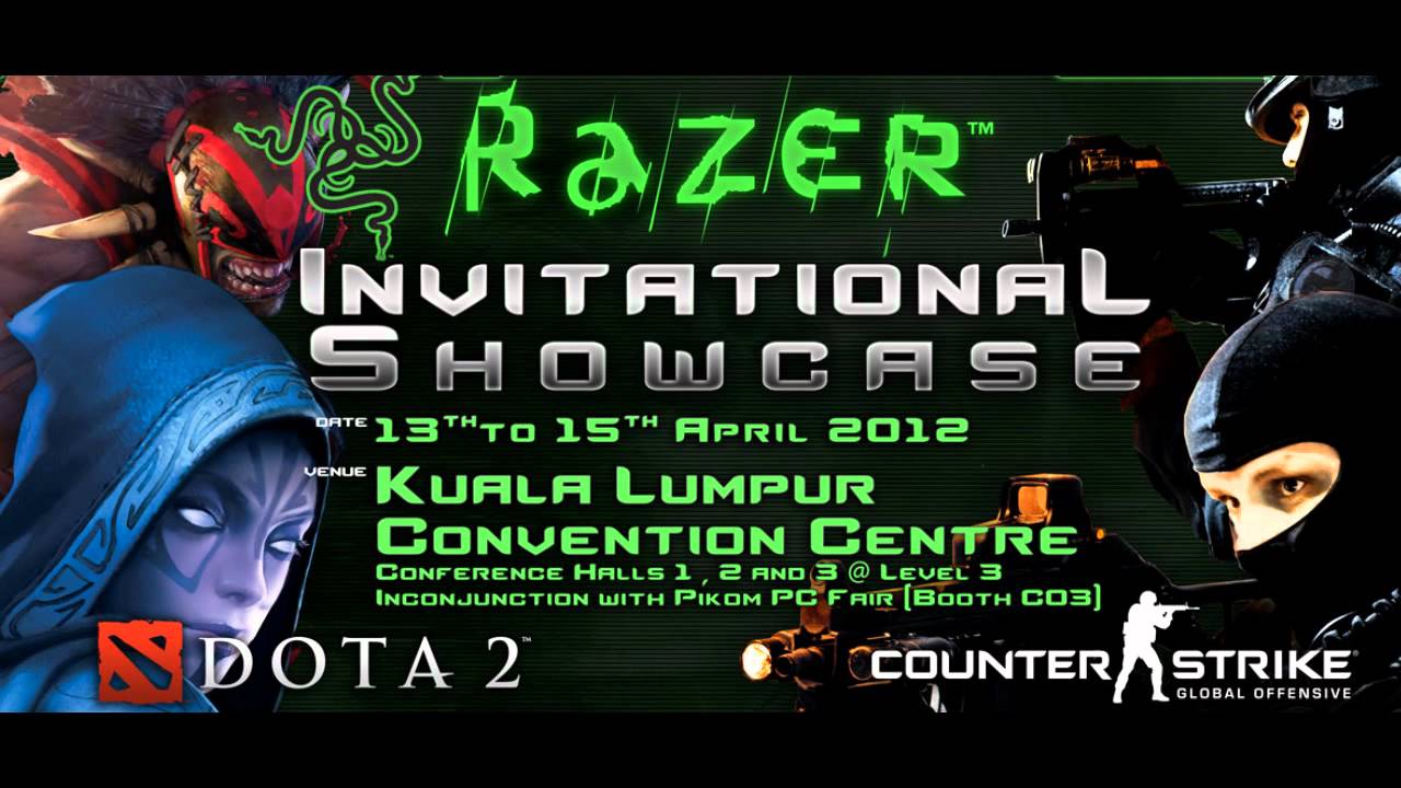 Razer Invitational Showcase @ Kuala Lumpur Convention Center. - YouTube