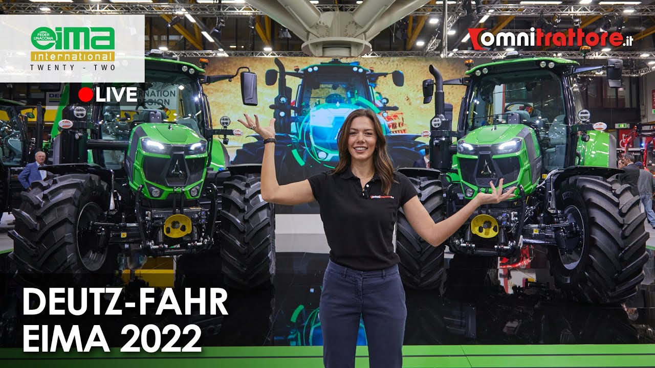 Deutz-Fahr: le novità (7250 TTVHD, 6190-6230 TTV Warrior) | EIMA 2022 - YouTube