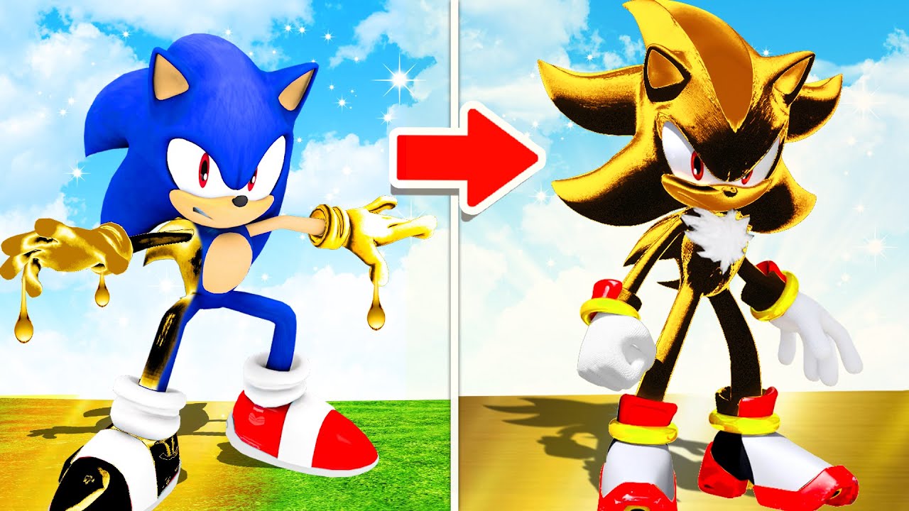 Ich UPGRADE SONIC zu GOLD SONIC in GTA 5 RP! - YouTube