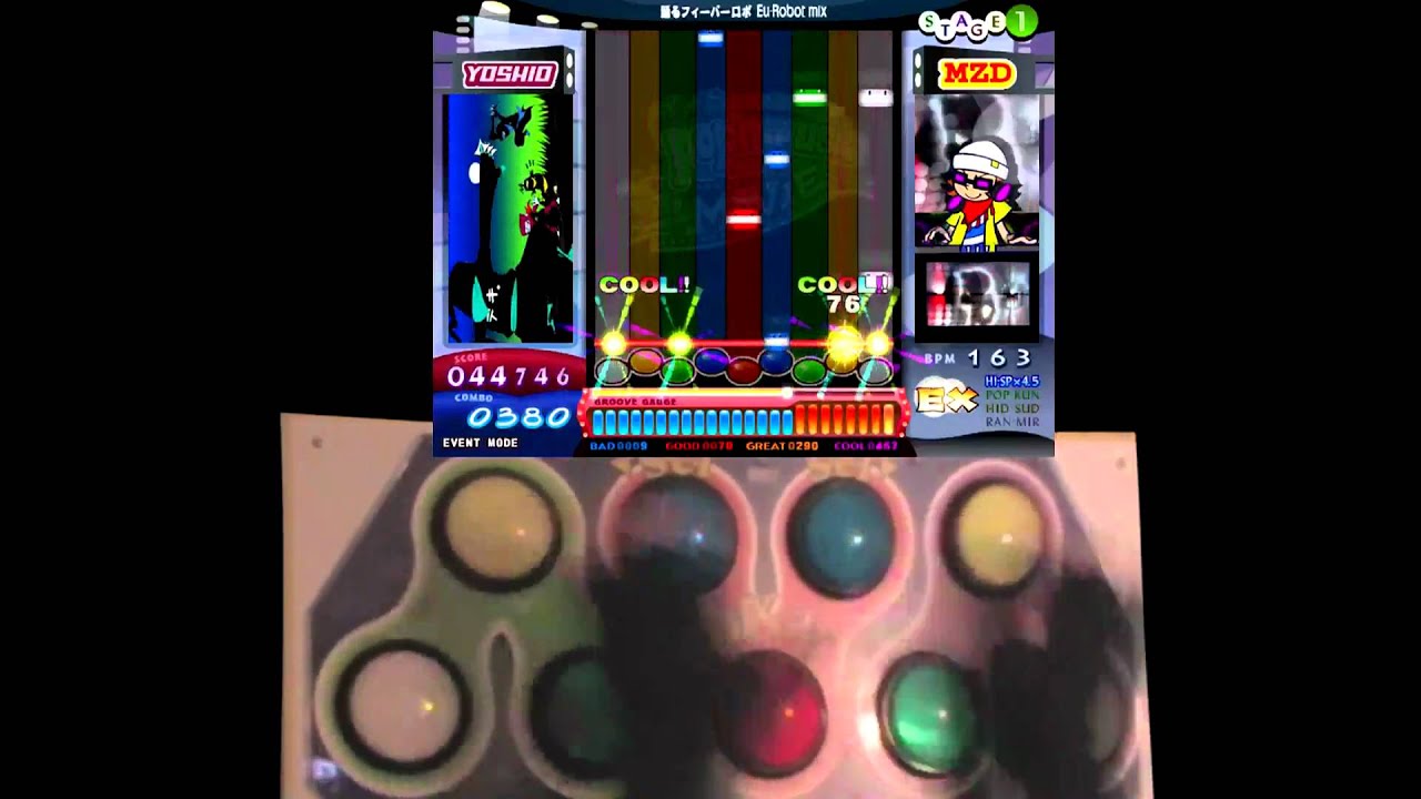 Pop'n Music - Fever Robo Remix [Ex 40] - YouTube