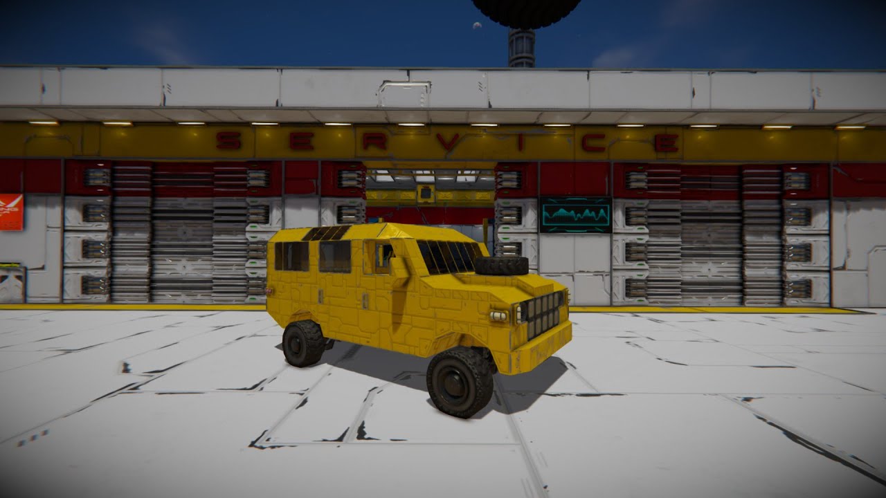 Space Engineers Ep 48 Land Rover Defender - YouTube