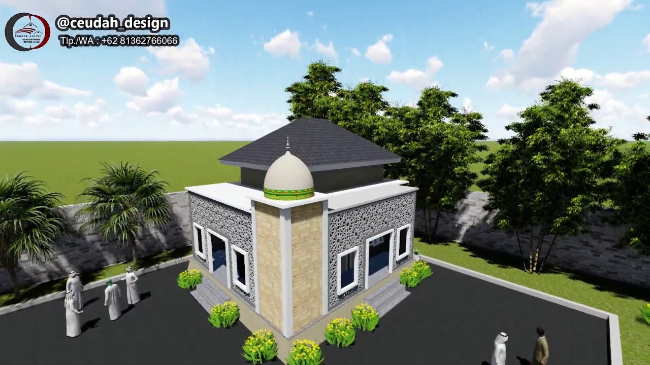 Mushalla Minimalis Modern 2019 - YouTube