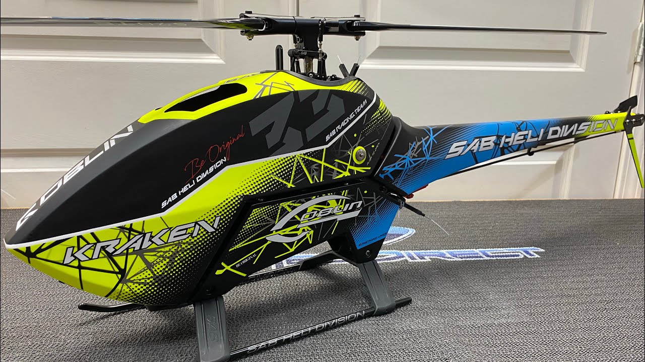 SAB Goblin Kraken 580 Build - YouTube