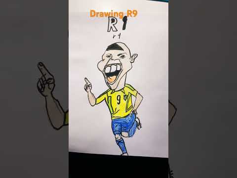 Drawing R9 #ronaldo #r9 #brasil #soccer - YouTube