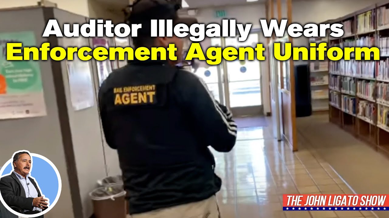 Auditor Illegally Wears Enforcement Agent Uniform - YouTube