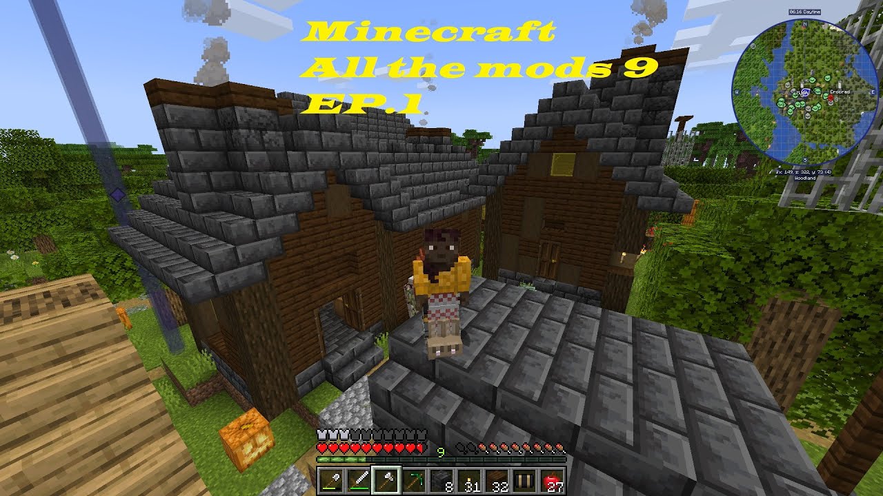 Minecraft ATM9 Ep 1 - YouTube