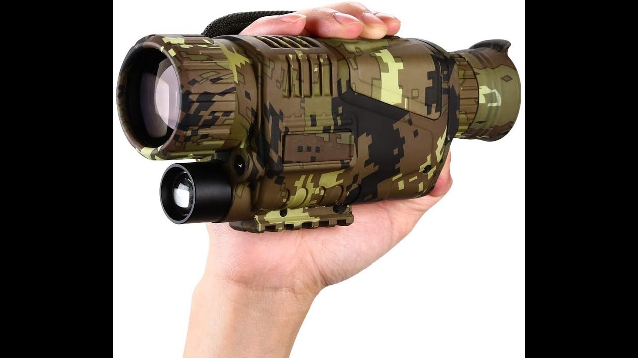 Boblov P15S Digital Night Vision Monocular (New Model) - YouTube