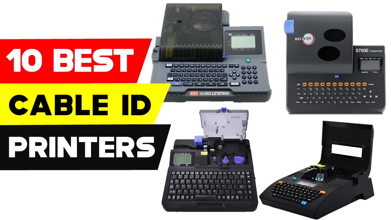 Top 10 Best Cable ID Printers 2021 from Aliexpress - YouTube