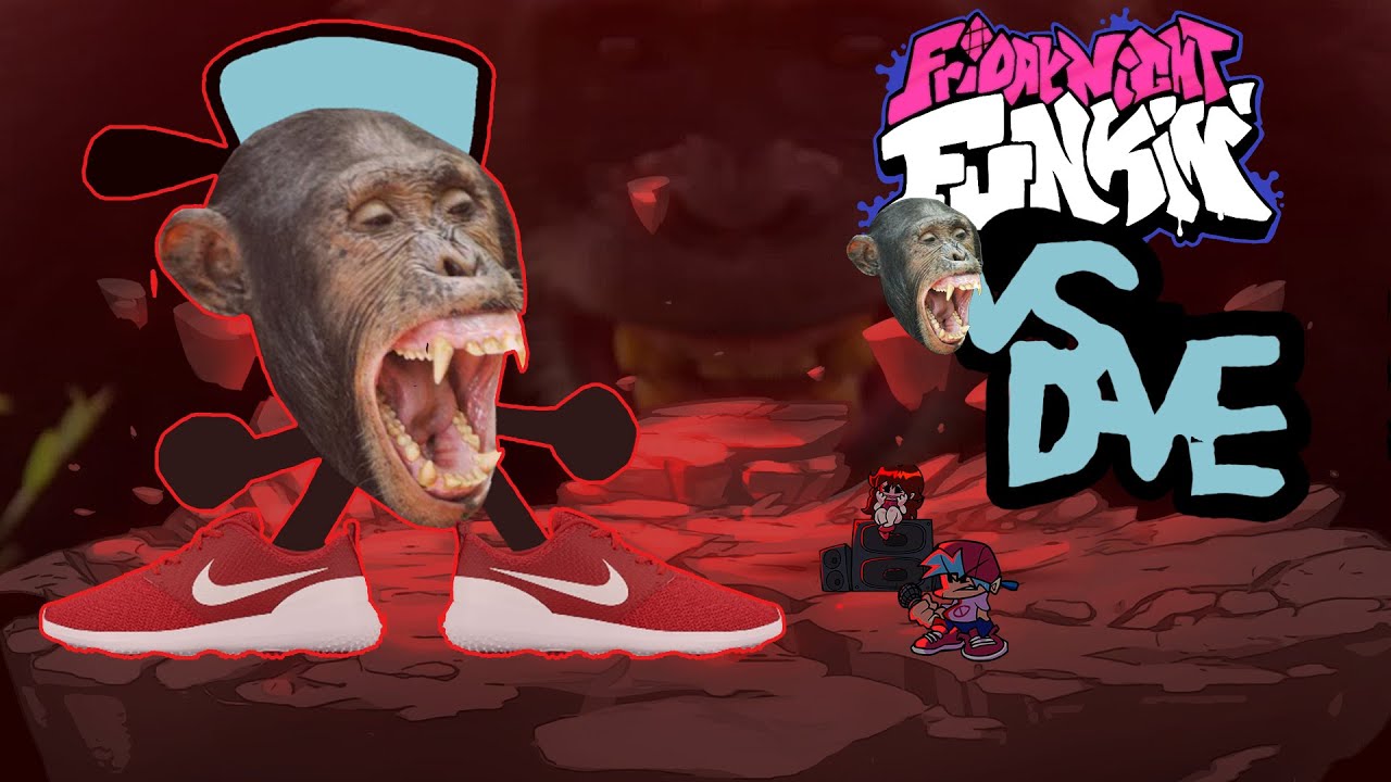 Friday Night funkin' Monkey mod| Vs David Mod showcase - YouTube