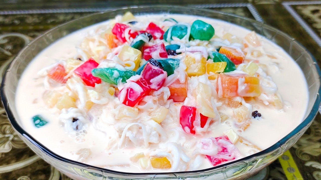 Creamy Buko Fruit Salad - YouTube