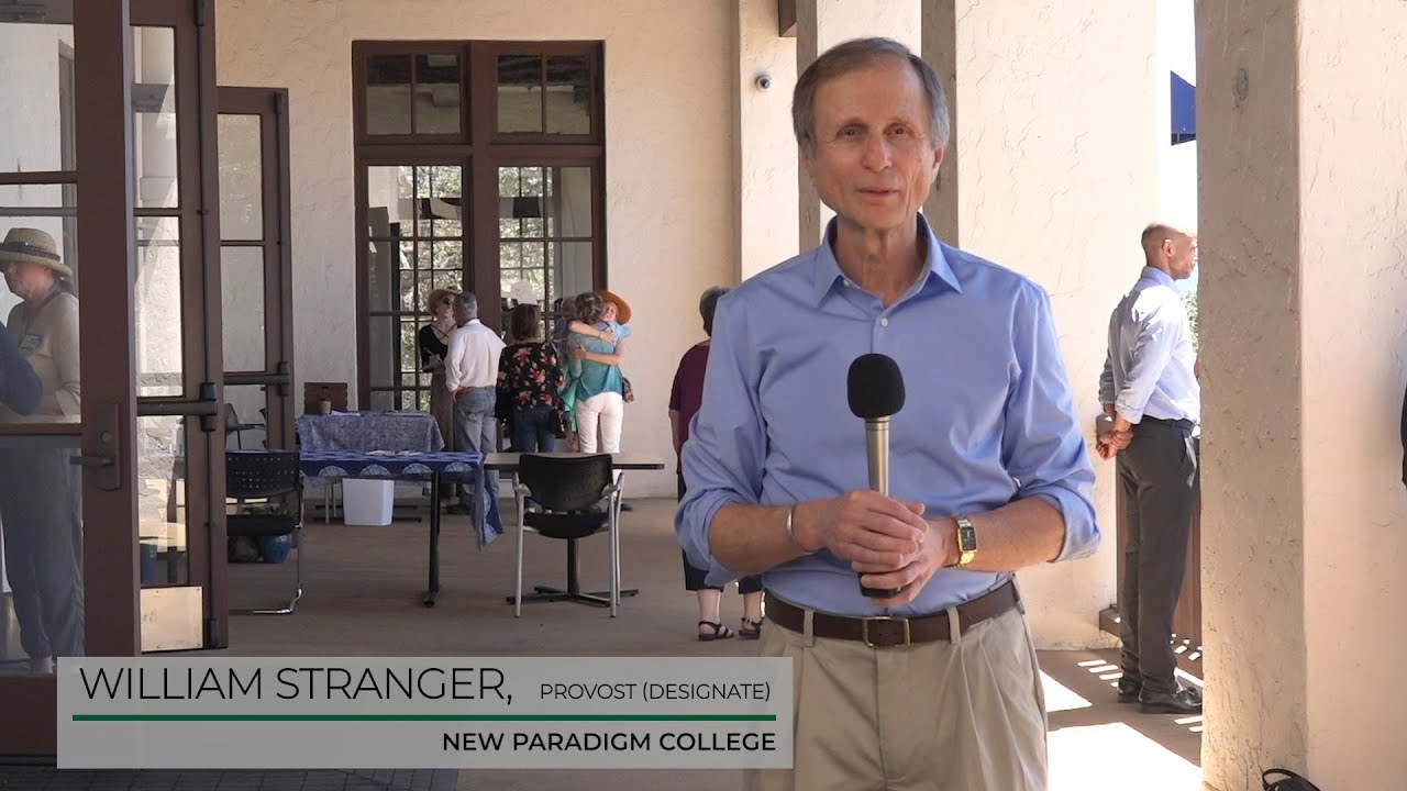 William Stranger - Opening Day Remarks at New Paradigm College - YouTube