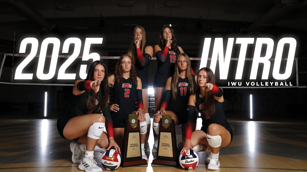 2025 IWU Volleyball Intro Video | Indiana Wesleyan University - YouTube