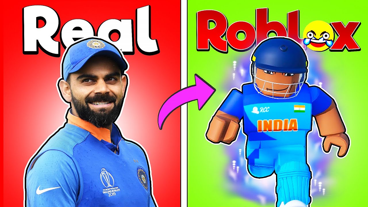 I PLAYED CRICKET in ROBLOX 🤣 - YouTube
