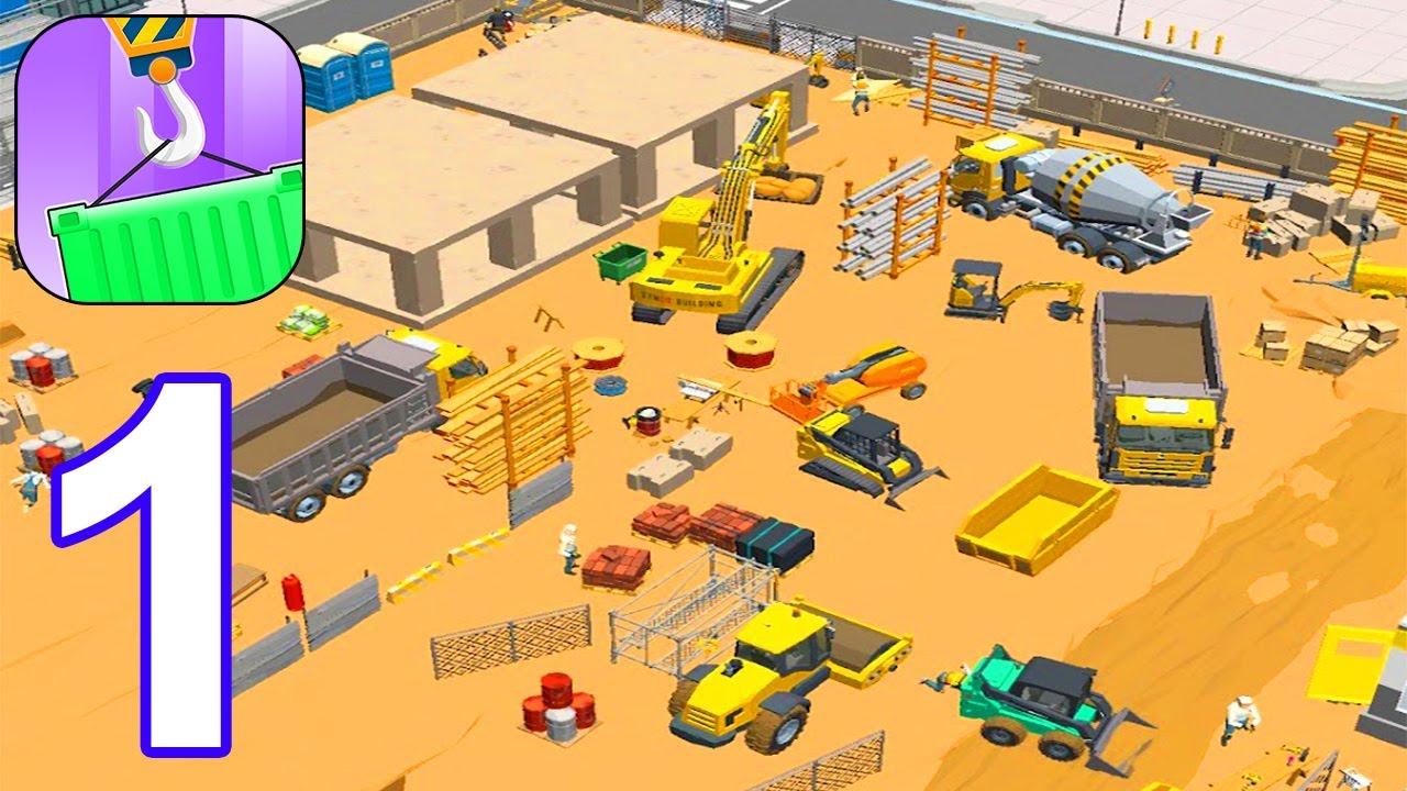 Construction Simulator 3D - Gameplay Part 1 Tutorial (Android, iOS ...