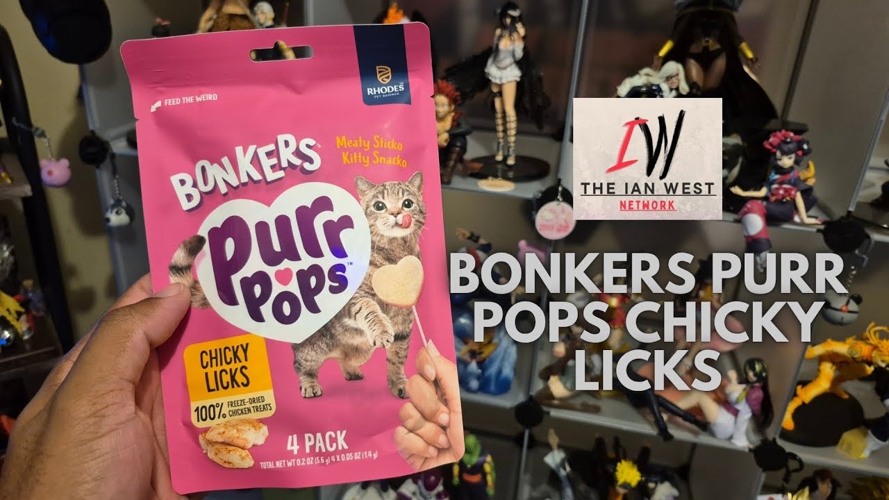 Rhodes Pet Science BONKERS Purr Pops Review - YouTube