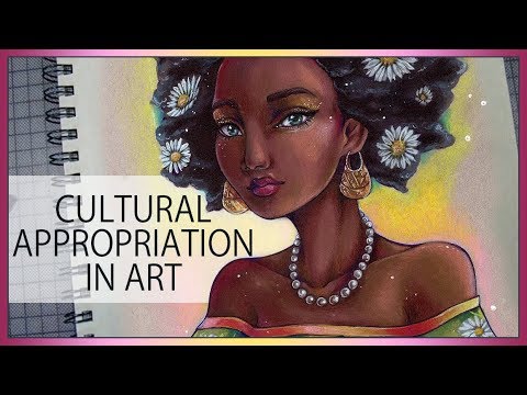 Art Talk 03 ♦ Cultural Appropriation in Art ♦ Janelle's Daisies ♦ Copic ...
