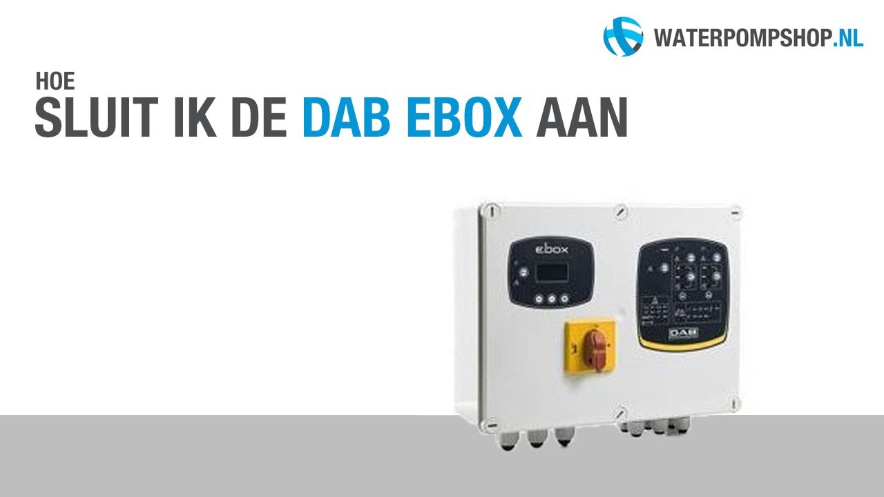 Hoe sluit ik de DAB Ebox aan? - YouTube