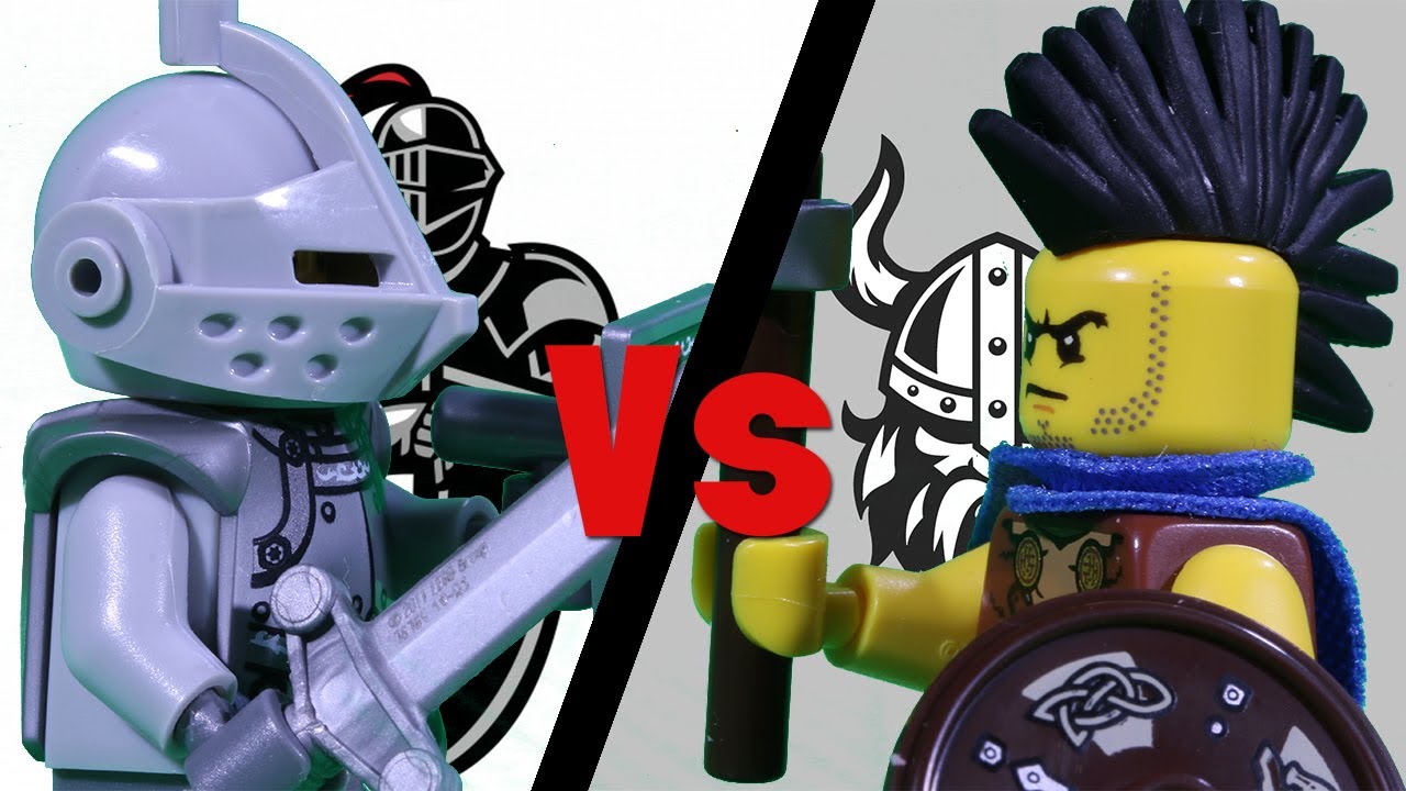 Knight vs Viking - Lego Stop Motion Death Battle - YouTube