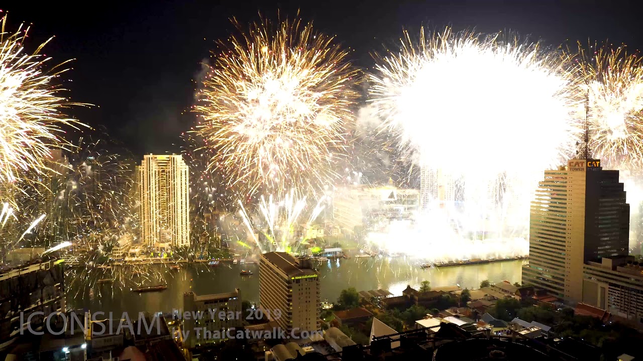 ICONSIAM Amazing Thailand Countdown 2019, 4k short length version - YouTube