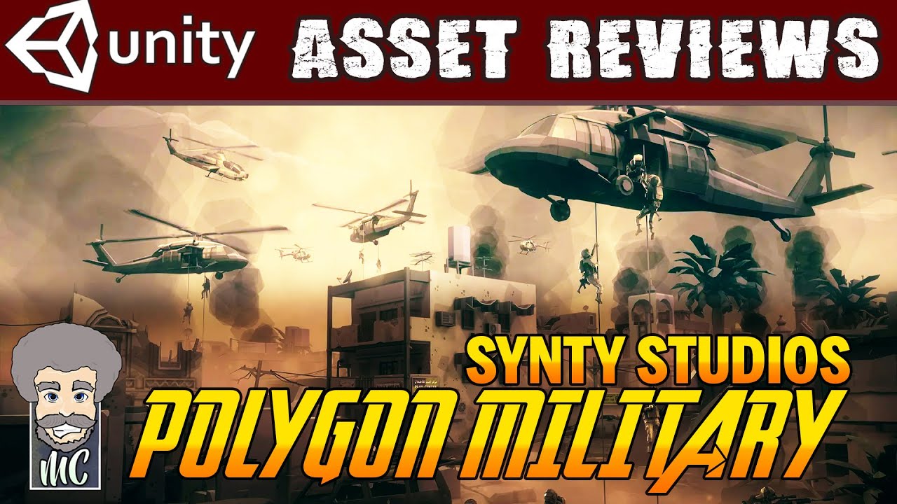 Unity Asset Reviews - Synty Polygon Military Pack - YouTube