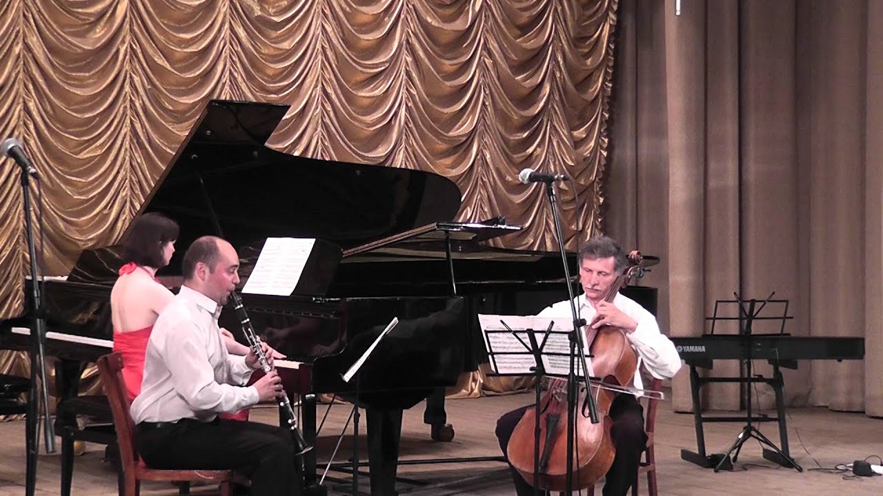M.Glinka patetic trio 3,4 part - YouTube