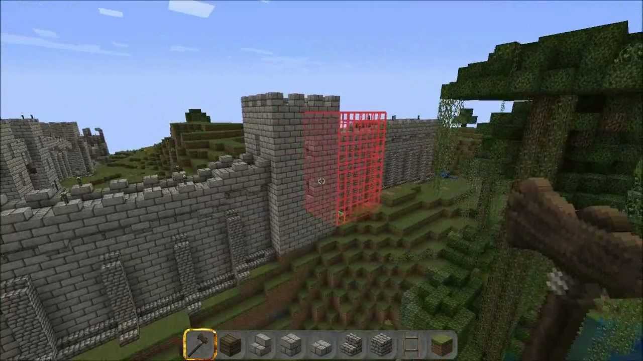 Minecraft Medieval City - The Walls (Part 3) - YouTube