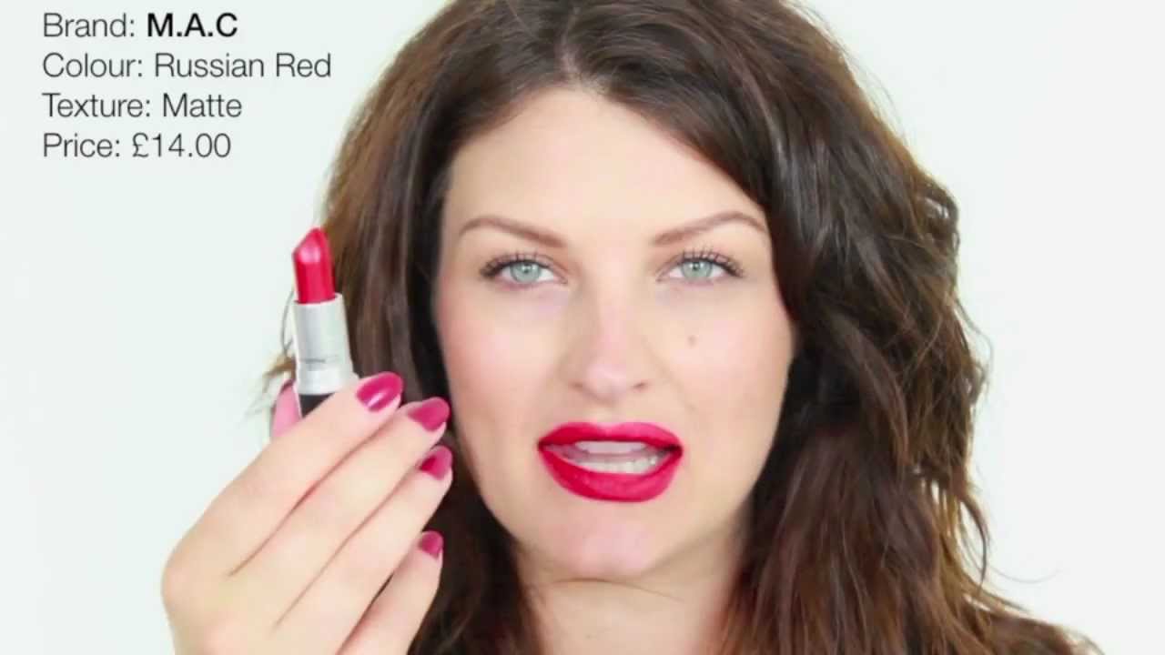 5 Red Lipsticks I Love - YouTube